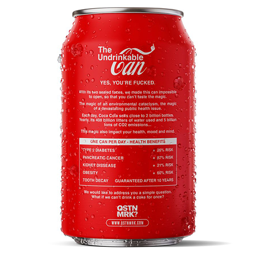 QSTNMRK? - THE UNDRINKABLE CAN